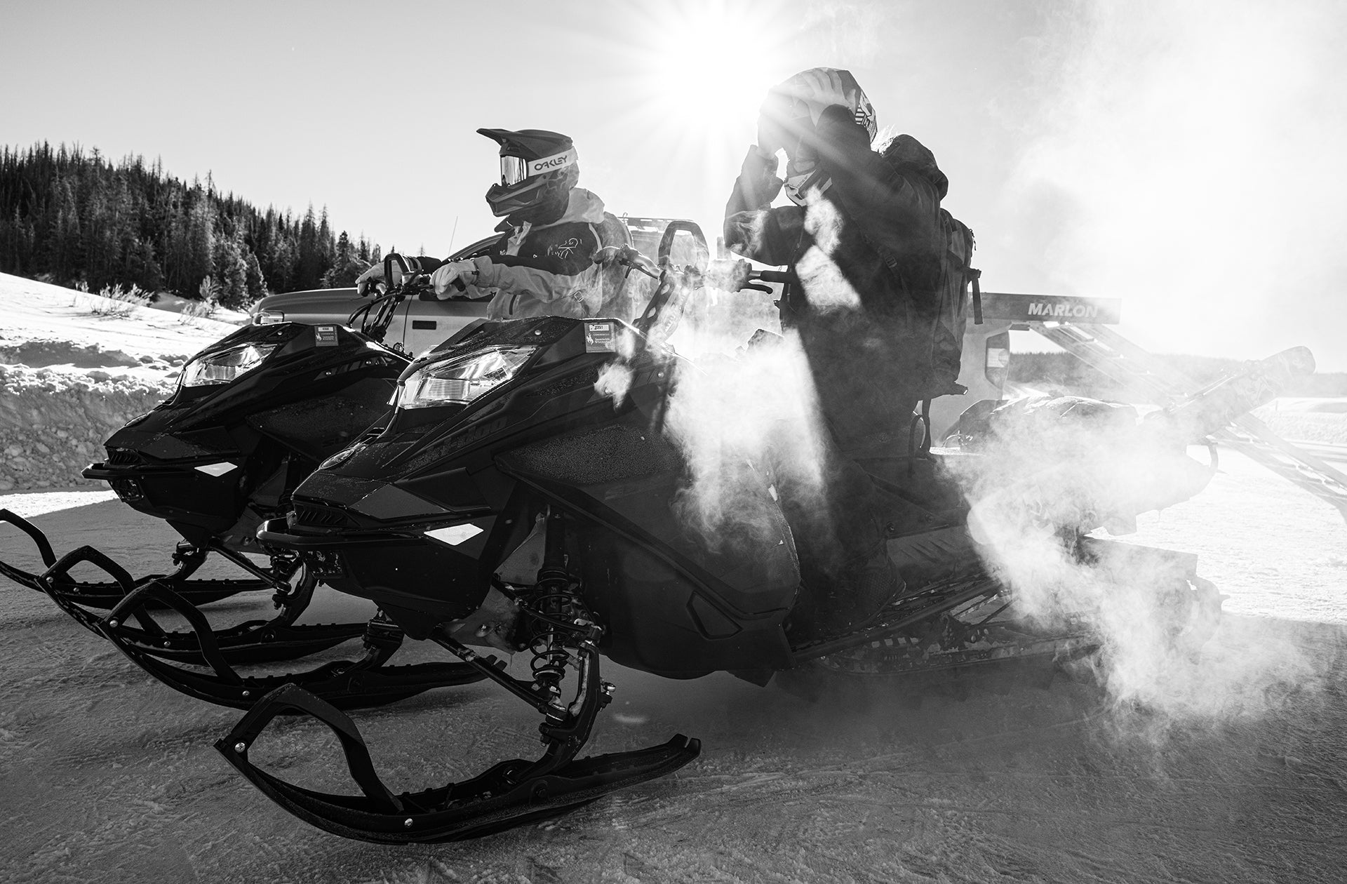 Skidoo/Lynx Quick-Release Rack – SNDR Snowmobile Products